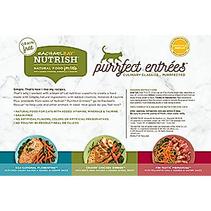 Rachael Ray Nutrish Purrfect Entrees Wet Cat Food, Variety Pack, 2 Ounce Cup (Pack of 24)
