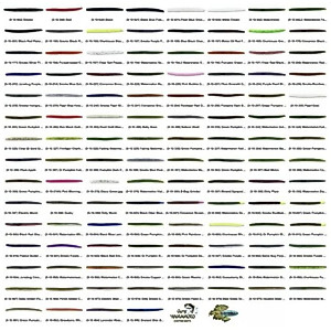 Yamamoto 7GL-05-213, 7.75-Inch, Junebug Purple Emerald Flake