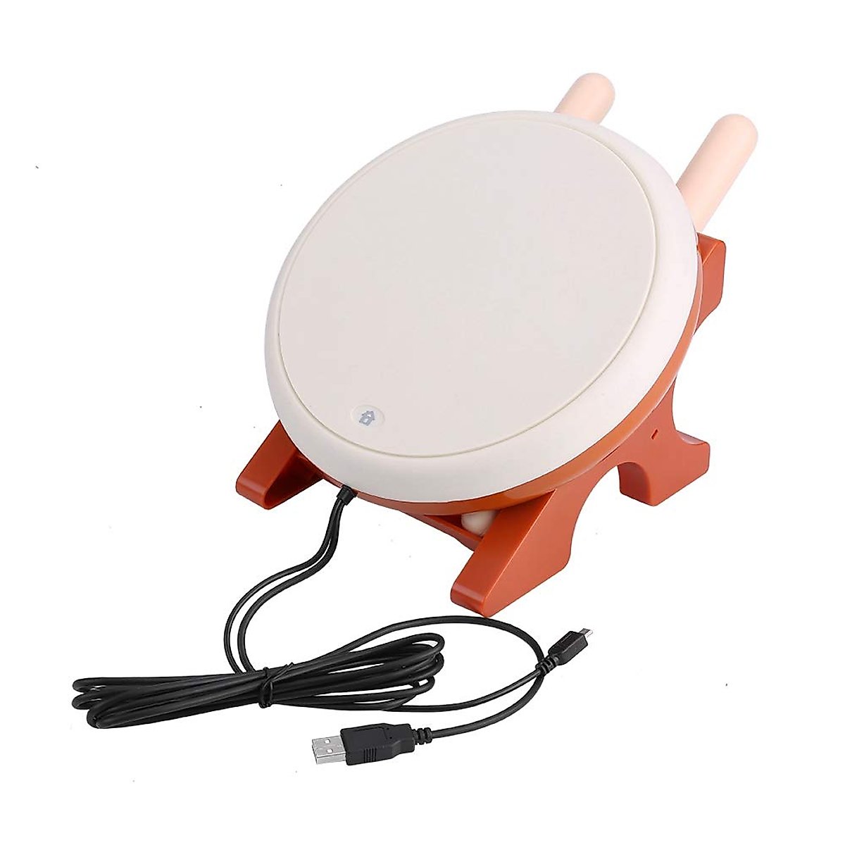 Socobeta Game Taiko Drum Portable Taiko Drum Kit with Drumstick with Stand Compatible with PS4 Game Console