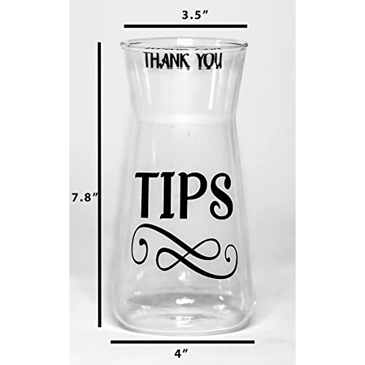 Tip Jar for Bartender Money, Musician Tip Jar for Money, Tip Jar for Restaurants, Money Tip Cup for Coffee Shop, Tip Jar for Money Funny