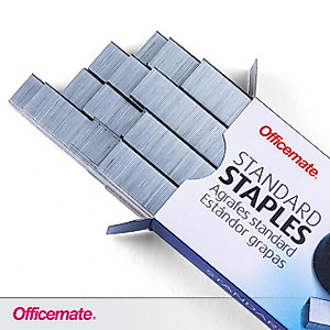 Officemate Standard Staples, 5 Boxes General Purpose Staple (91925)