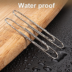 700 Paper Clips, Assorted Sizes Medium and Jumbo Size, for Office School and Home Use(28 mm, 33mm, 50 mm) (Silver)