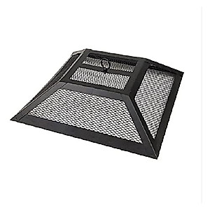 LIUXUEFE Fire Pit, Barbecue Grill, Outdoor Heater, Portable Fireplace, wo-od Stove with Brazier