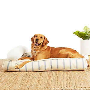 EveryYay Black Squares Removable Bed Cover for Dogs, 40" L X 30" W X 5" H