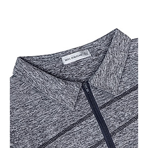 MISS FORTUNE Yoga Clothes for Women, Soft Moisture Wicking Golf Polo Shirts