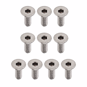 103 Titanium Alloy Screw Hex Cap Head Socket Key Bolts 6/8/10/12/15mm, M3 x 10mm