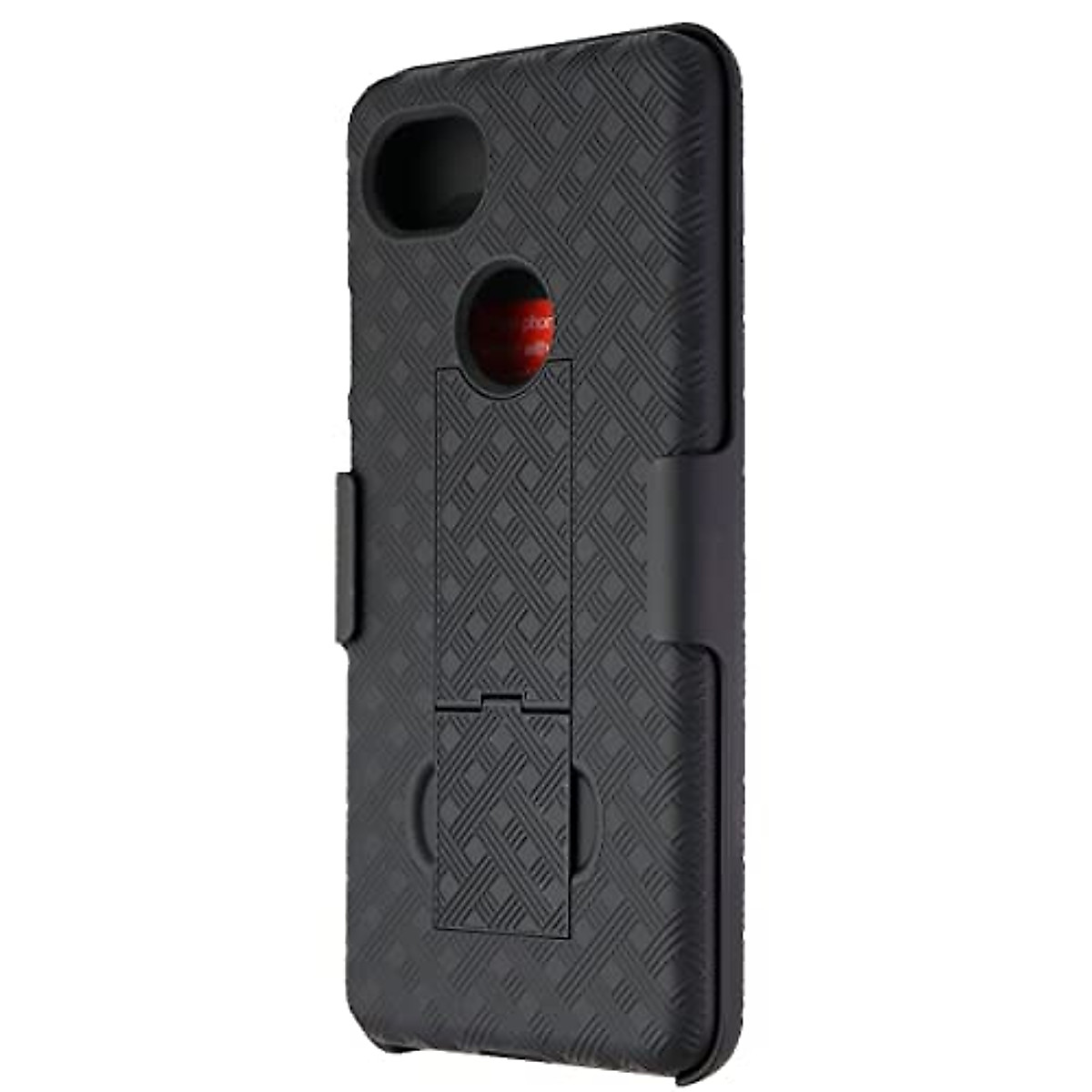New Verizon OEM Shell/Holster Combo with Kickstand Belt Clip for Google Pixel 2 XL - Black Retail Packaging