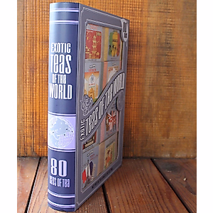 Exotic Teas of The World Gift Set, 80 Tea Bags, 8 Different Flavors