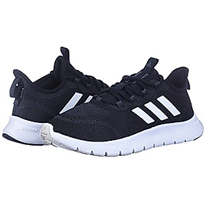 adidas Women's Vario Sport Running Shoe, Black/White/Grey, 8
