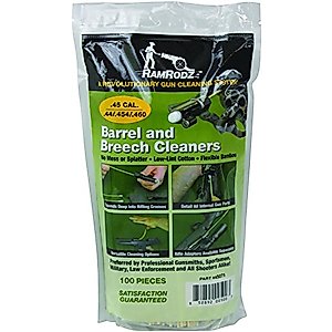 RamRodz Barrel and Breech Cleaners (75-Pack).45-Caliber