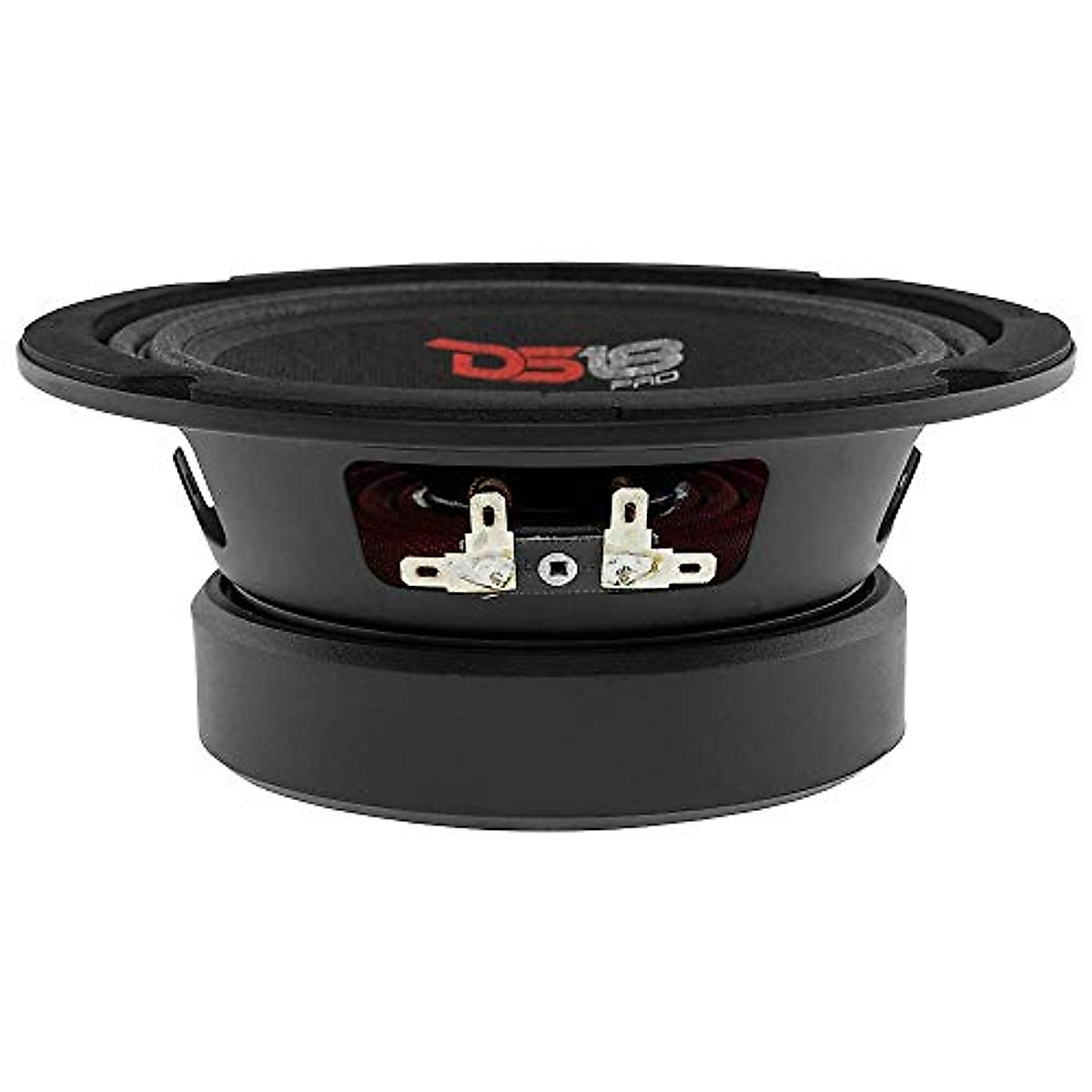 DS18 2X PRO-GM6 Loudspeaker - 6.5", Midrange, Black Steel Basket, 480W Max, 140W RMS, 8 Ohms - Premium Quality Audio Door Speakers for Car or Truck Stereo Sound System (2 Speakers)
