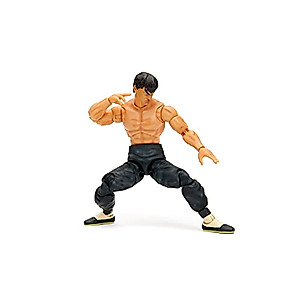 Street Fighter II 6" Fei Long Action Figure, Toys for Kids and Adults