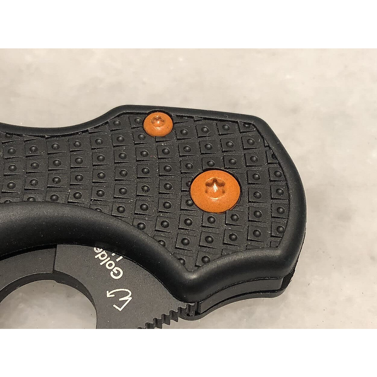 Flat Orange Screws Set For Spyderco Para 3 FRN Lightweight Knife C223PBK 6pcs