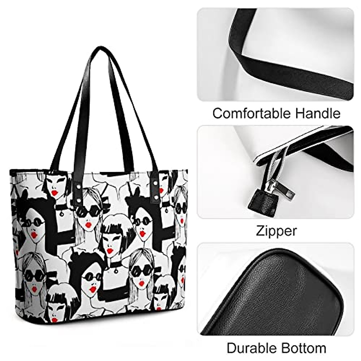 Womens Handbag Girls Leather Tote Bag Top Handle Satchel Bags For Lady