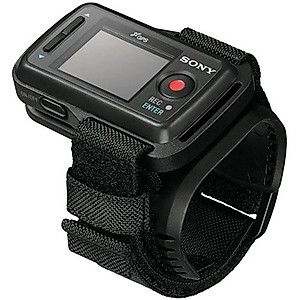 Sony HDR-AZ1VR Waterproof Action Cam Mini with RM-LVR2V Live View Remote Watch and Tripod Adapter (Wi-Fi, GPS Tagging, 11.9MP Photos, 1080P Video)