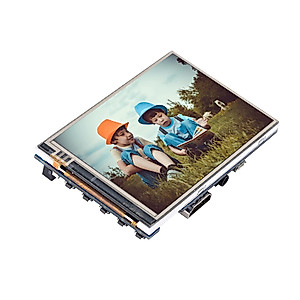 Eboxer 3.5 Inches 1080P IPS Display for Raspberry Pi, Touch Screen LCD Display with Black Acrylic Case, HDMI Monitor for Raspberry Pi, PC Computer DIY Set, Tablet Replacement Part