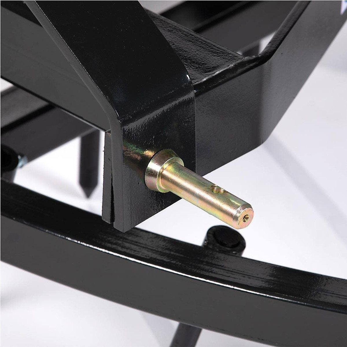 Titan Attachments Arena Spin Harrow Rake Kit, 72-in Diameter, Pull-Behind Rake