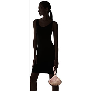 Jessica McClintock womens Staci Mesh Wristlet Pouch, Pink, One Size