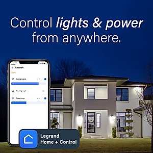 Legrand Radiant WNRH2WH Smart Gateway with Netatmo, Surface Mount, Compatible with Alexa, Google Assistant & Apple HomeKit, White (1 Count)