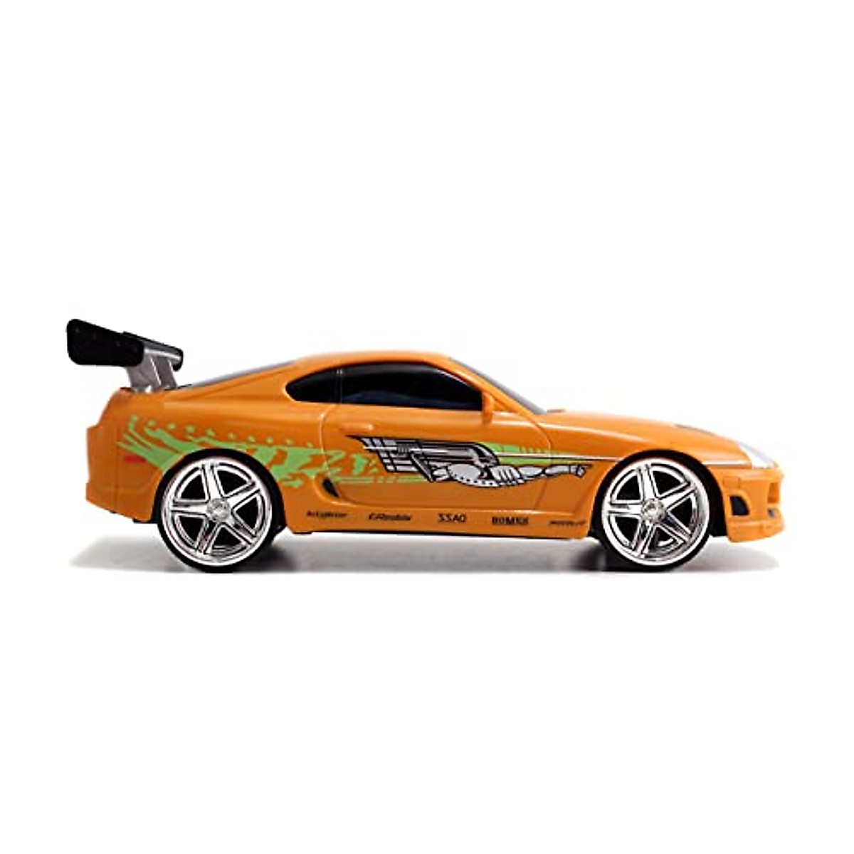 Fast & Furious 1:24 Brian's Toyota Supra RC Radio Control Car, Toys for Kids and Adults