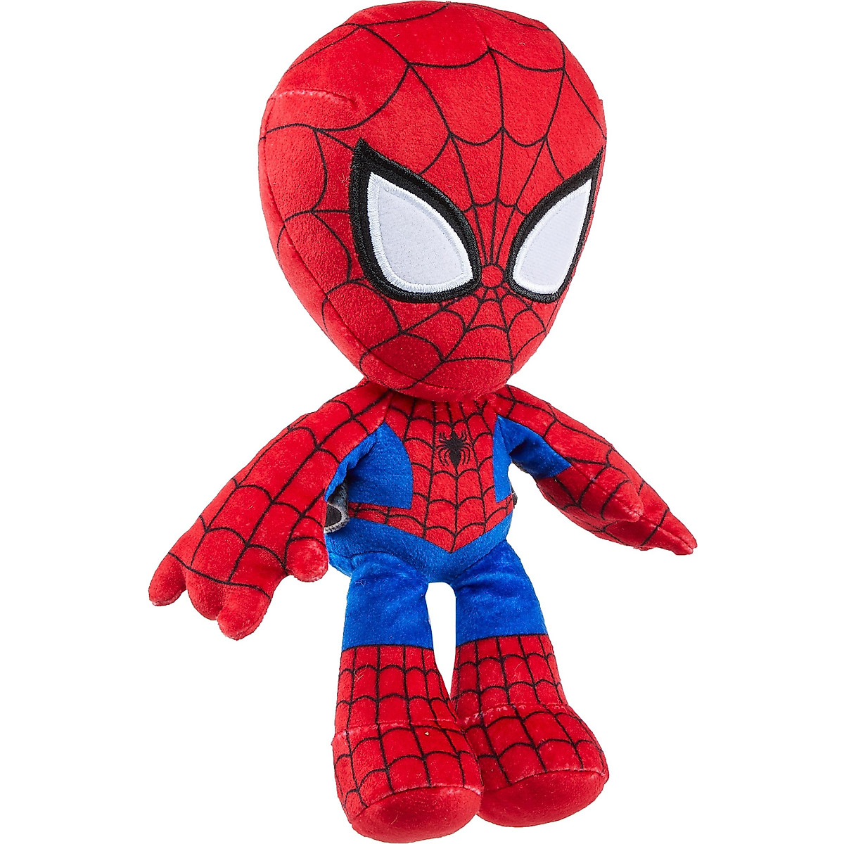 Mattel Marvel Spider-Man Plush Character Figure, Super Hero Soft Doll in Classic Suit, 8 Inches Tall