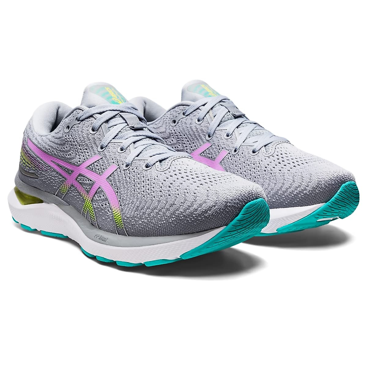 ASICS Women's Gel-Cumulus 24 Running Shoes, 7, Piedmont Grey/Lavender Glow