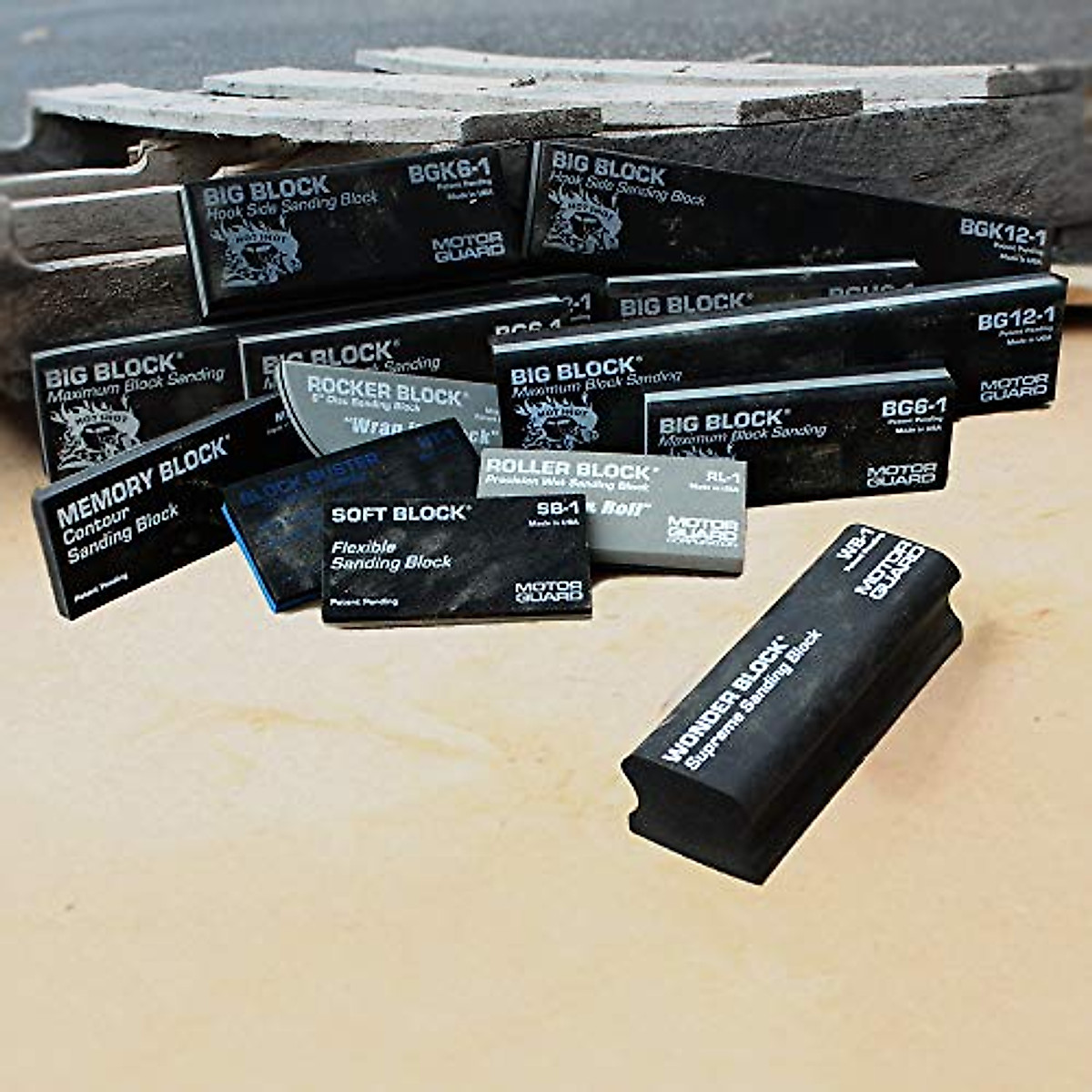 Motor Guard - Soft Block Flexible Sanding Bl (SB-1)