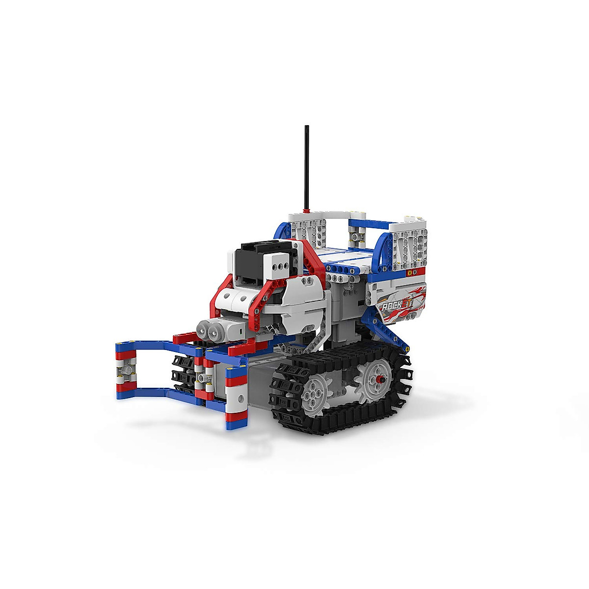 UBTECH JIMU Robot Competitive Series: Champbot Kit/ App-Enabled Building & Coding STEM Robot Kit (522 Pcs) from Robotics , Blue