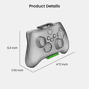 tomtoc Protective Case for Xbox Series X/S Controller, Hard Shell Joystick Protector for Microsoft Xbox Core Wireless Controller Remote, Dust-Resistant, Anti-Scratch, Shock-Proof Protection Cover