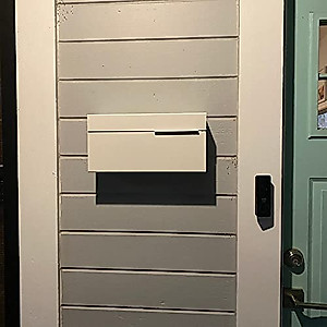 Vsons Design Louis W Mailbox, American Aluminum, Wall-Mount Mailbox Vsons Design