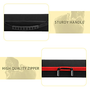 Qiteyz Toy Organizer Carrying Case Compatible with Hot Wheels Cars,Matchbox Cars,Portable Carrying Box Compatible with 80 Toy Cars.(Case Only)