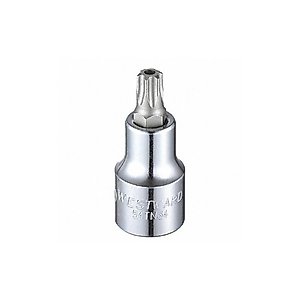 Socket Bit, Steel, 1/2 in, TpSz T50