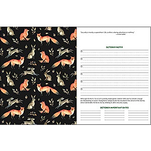 WWF Giraffes Monthly Planner 2021, 7.5" x 9.75" Spiral Bound