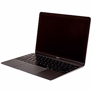 Apple MacBook MJY42LL/A 12in Laptop Retina Display 512GB, Space Gray - (Renewed)