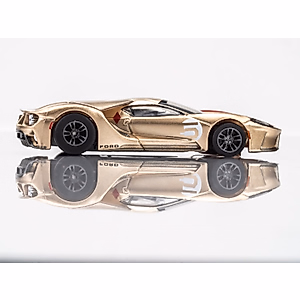 AFX/Racemasters Ford GT Heritage #5 Gold AFX22061 HO Slot Racing Cars