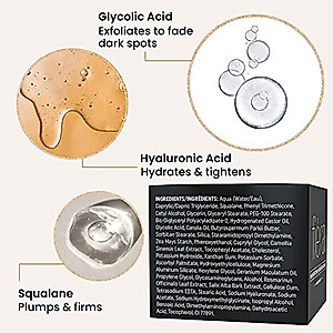 FIÈRA Neck Firming & Tightening Cream - Anti-Aging Moisturizer with Macadamia Oil, Hyaluronic Acid, Shea Butter - Smooths & Lifts Neck Skin - 1.69 FL. OZ. / 50 ML