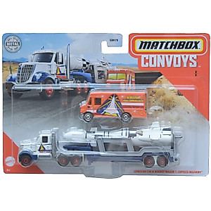 Matchbox Lonestar Cab & Rocket Trailer Express Delivery, Convoys 8/8
