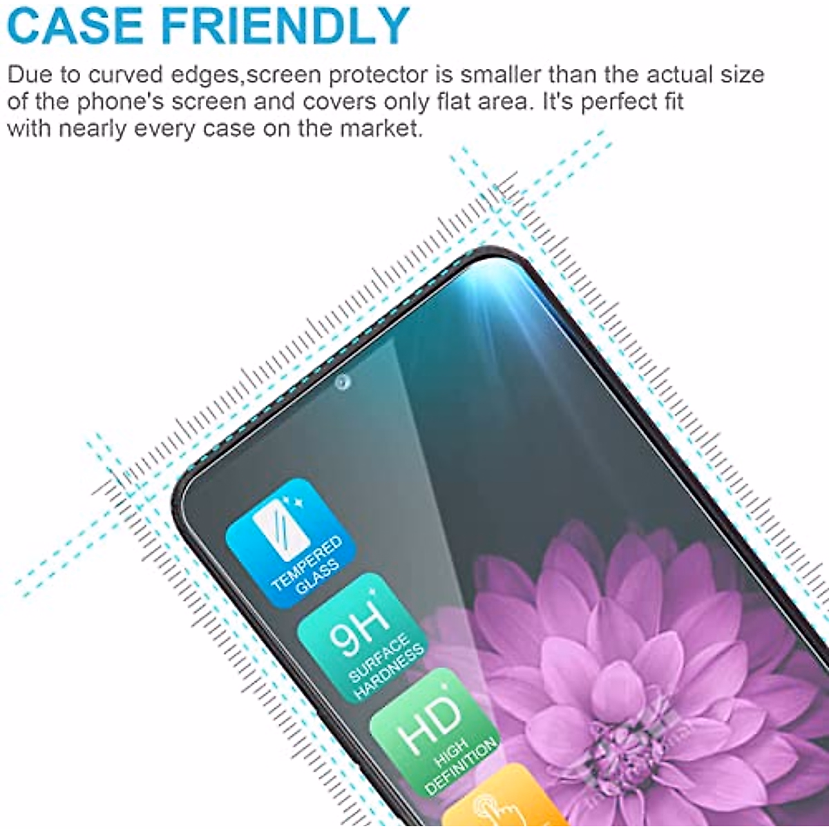 TJS for TCL Stylus 5G 2022 Case, with Tempered Glass Screen Protector, Metal Ring Magnetic Support Kickstand Heavy Duty Drop Protector Phone Case Cover (Green)