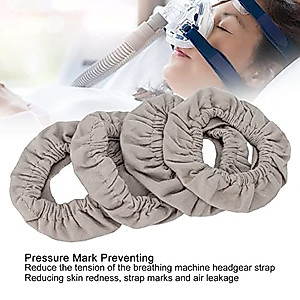 4pcs CPAP Mask Liner Universal Nasal Guard Liner Professional Face Guard Cloth Cover CPAP Accessory