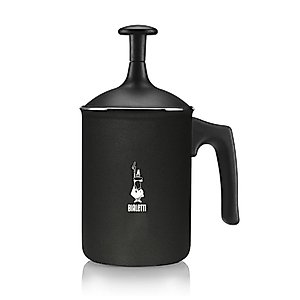 Bialetti 00AGR395 Tutto Crema Milk Frother, (6 Cup), 23 oz (1 L), Black