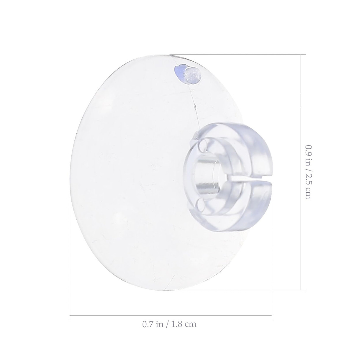 Cabilock 200pcs String Mini Suction Cup Lighting Accessories Window Screen Clips Window Suction Cup Hook Led Light Hanger Outside Fairy Light Suction Cup Wall Clip Plastic Fish Tank