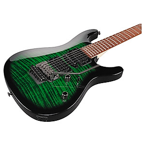 Ibanez Kiko Loureiro Signature KIKOSP3 Electric Guitar - Trans Emerald Burst