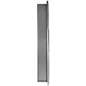 BOBRICK 36903 TrimLineSeries Stainless Steel Recessed Paper Towel Dispenser with 1.6-Gallon Waste Receptacle