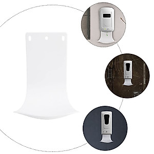 Cabilock 2pcs Plastic Water Tray Washing Machine Tray Drip Pan for Washing Machine Wall Mounts Hand Soap Dispenser Soap Dispenser Trays for Home White Household Abs