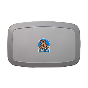 Koala Kare KB200-01 Horizontal Wall Mounted Baby Changing Station, Grey