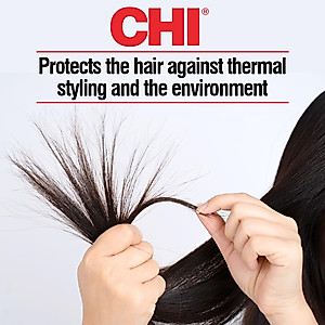 CHI Infra Silk Infusion, Leave-In Reconstructing Treatment To Strengthen & Protect All Hair Types, Alcohol-Free, 12 Oz