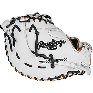 Rawlings | HEART OF THE HIDE Fastpitch Softball First Base Glove | 12.5" | Modified Single Post Web | Right Hand Throw