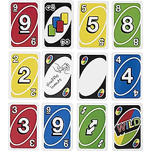 UNO Card Game, Gift for Kids and Adults, Family Game for Camping and Travel in Storage Tin Box [Amazon Exclusive]