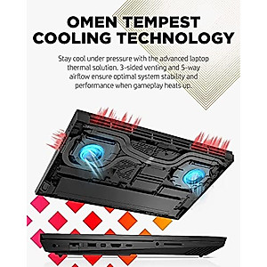 HP 2022 OMEN O17 17.3" 165Hz Gaming Laptop, Intel Core i7-12700H, 16GB RAM, 1TB PCIe SSD, Backlit Keyboard, NVIDIA GeForce RTX 3070Ti 8GB, HD Webcam, Win 11 Pro, Black, w/ 32GB USB Business Card