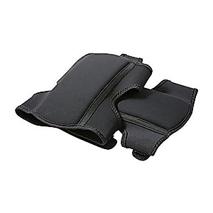 Orchidtent Gardening Knee Pads,Ultra-Comfort Gardening Knee Pads Knee Caps Knee Protector The Home Gardener Soft Neoprene, Soft, Water-Resistant Construction -1 Pair (Black)